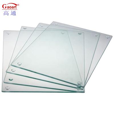 China Customized Logo Acceptable Tempered Glass Vegetable Cutting Board for Home and Kitchen for sale