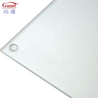 China Customized Logo Acceptable Tempered Glass Vegetable Cutting Board for Home and Kitchen for sale