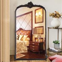 China Wall-Mounted Art Deco Design Style Mirror for Large Home and Living Room Decoration for sale