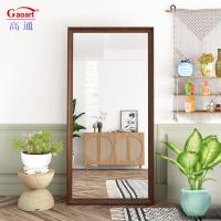 China Plastic Frame Antique Gold Vintage Arch Bathroom Toilet Mirror for Customized Size for sale