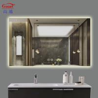 China Design Smart Bathroom Glass Mirror with Backlit Makeup Light and Waterproof Hanging Wall for sale