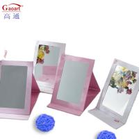 China Mini Compact Makeup Square Pocket Circle Dressing Vanity with Logo Mirror Custom Logo for sale