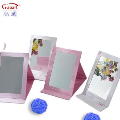 China Mini Compact Makeup Square Pocket Circle Dressing Vanity with Logo Mirror Custom Logo for sale