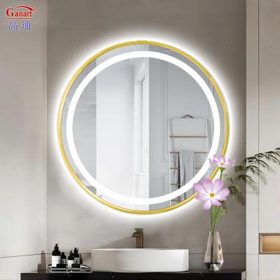 China Touch Switch LED Illuminated Mirror for Fogless Showers and Wall Mounting Makeup for sale