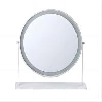 China Compact Handheld LED Cosmetic Vanity Dressing Mirror For Makeup Individual Carton Packing for sale