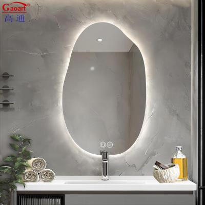 China Upgrade Your Bathroom Design with Our Advanced LED Bathroom Mirror for sale
