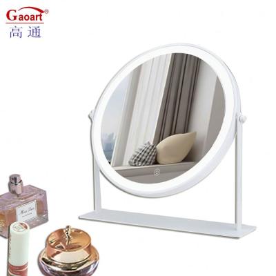 China Girl Compact Lady Dressing Cosmetic Table with LED Light Mirror Ideal and Home Decor for sale