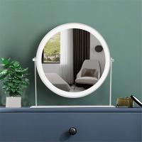 China Girl Compact Lady Dressing Cosmetic Table with LED Light Mirror Ideal and Home Decor for sale
