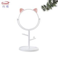 China Small Circle Plastic and Glass Mirror for Everyday Top Fashion Adjustable Make Up for sale