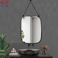 China Vintage Home Decor Plastic Frame Mirror for Home Wineshop Bathroom Renovation for sale