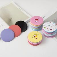China Portable Vanity Cosmetic Mirror Small Round Compact Light for Every Day for sale