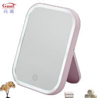 China 18x13.5cm LED Light Mirror Vanity Make Up Compact for House Decor in Modern Design for sale