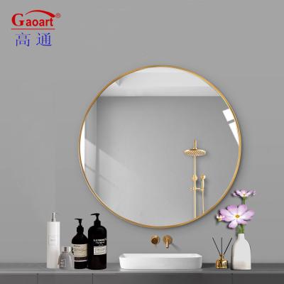 China Stylish Living Room Decoration with Decorative Oval Wall Mirror in Elegant Style for sale