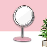 China Small Travel Cosmetic Desktop Table Make Up Top Standing Mirror with Custom Packing for sale