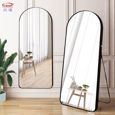 China Glass Mirror for Barber Station Luxury Salon Livingroom Hotel Makeup Dressing Room House Decor for sale