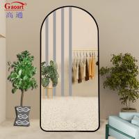 China Large Salon Living Room Wall Art Floor Length Mirror for Home Hotel Bathroom House Decor for sale