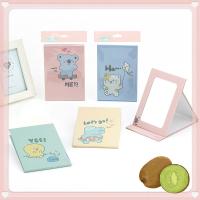 China Extra Logo Vanity Travel Cosmetic Heart Shaped Makeup Mirror with Coated Paper for sale