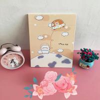 China Coated Paper and Glass Mirror The Ideal Combination for a Cute Folding Makeup Mirror for sale