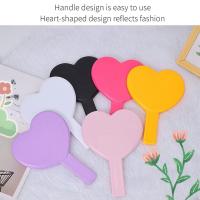 China Small Custom Hand Held Cosmetic Mirror Ideal for Everyday and Occasions for sale
