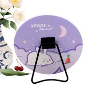 China Heart Shaped Mini Mirror for Fashionable Custom Home Decor and Adjustable Design for sale