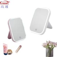 China Get Ready Anytime Anywhere with this Convenient Handheld Travel Cosmetic Light Mirror for sale