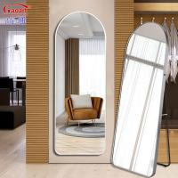 China Glass Mirror Arch Floor Length Standing Full Wall Bedroom Decoration for Elegant Home for sale