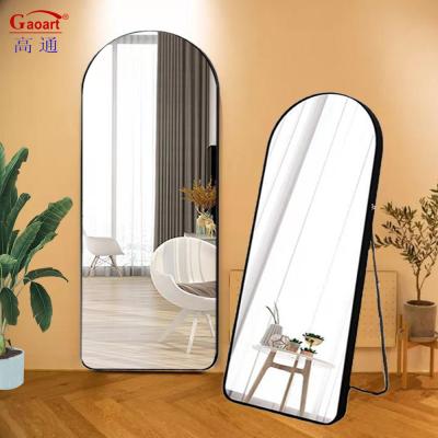 China Large Sticker Mirror for Salon and Bathroom Wall Barber Bath Stand Dress House Decor for sale