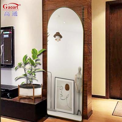 China Living Room Decor Full Body Dress Bath House Bathroom Bedroom Decoration Mirror Stand for sale