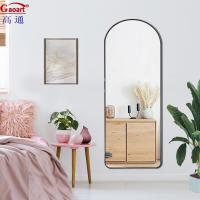 China Modern Stylish Full Body Length Salon Stand Standing Mirror for Large Bathroom Decor for sale