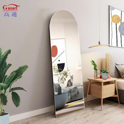 China Large Bathroom Salon Wall Full Body Length Decor House Espejo Mirror for Floor Length for sale