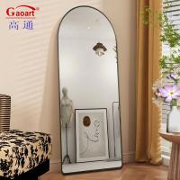 China Large Full Body Stand Bathroom House Dress Length Bath Salon Decor Mirror Best Standing Barber Wall Style for sale
