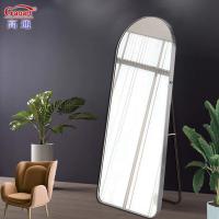 China Contemporary Design Style Bathroom Wall Dress Full Body Length Salon Large Stand Mirror for sale