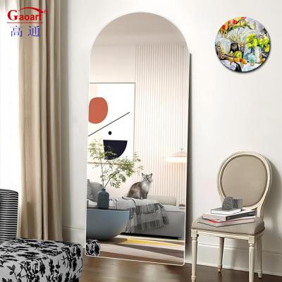 China Modern Stylish Full Body Length Bathroom Wall Decor Mirror for Bedroom Dress Stand for sale