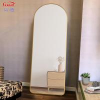 China Customized Size Bathroom Full Body Length Wall Standing Mirror for Large Barber Stand for sale