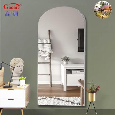 China Full Length Metal Frame Mirror Perfect for Home Decor Salon Hotel and Dance Studio for sale