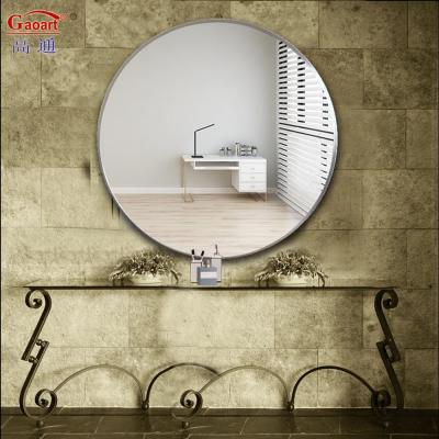 China Wall Mirror Big Round Design for Decorative or Functional in Home or Studio for sale