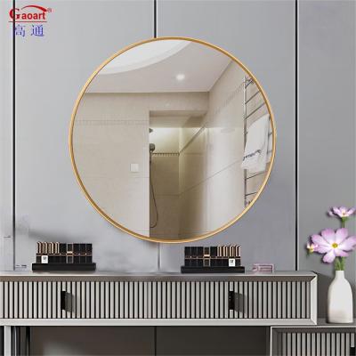 China Home Decor Living Design Unique Mounted Bathroom Square Wall Mirror for Customized Size for sale
