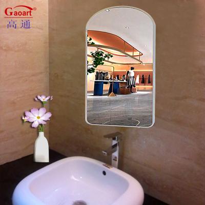 China Customized Size Full Length Polished Round Wall Mirror for Bathroom Occasion Ever day for sale