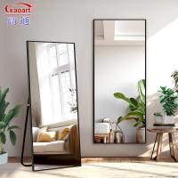 China Wineshop Framed Mirror with Modern Glass Mirror Design for sale