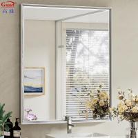 China Home Wineshop Bathroom Decorative Nordic Modern Magic Plain Large Glass Wall Mirror for sale