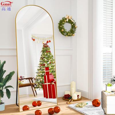 China Every day Modern Bedroom Dressing Design with Large Floor Length Mirror in Iron Frame for sale