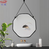 China Art Deco Plastic Frame Mirror for Bathroom Decoration and Every Day for sale