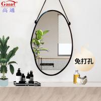 China Wall Mirror Antique Lanyard Style Vintage Plastic Frame for Bathroom Toilet Decoration for sale