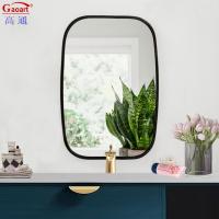 China Customized Size Glass Mirror Framed Mirror 42.5 X 32.5 X 2.5 Inches Package Dimensions for sale