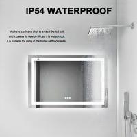 China Transform Your Bathroom into a Relaxing Oasis with Our LED Bathroom Mirror for sale