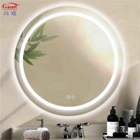 China 4mm Ultra Thin Wall mounted Smart backlit bathroom mirror with Screen Touch Switch for sale