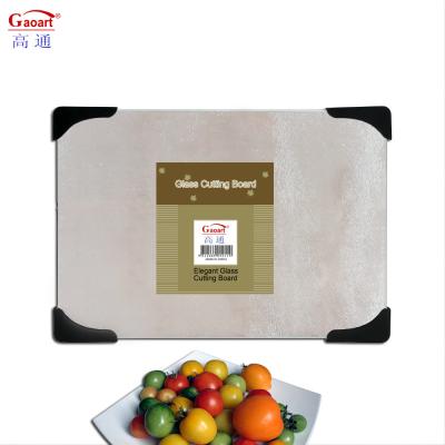 China Multi-Functional Tempered Glass Cutting Board for All Your Cooking Needs for sale