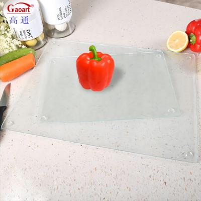 China Multi-Functional Tempered Glass Cutting Board for Home and Professional for sale