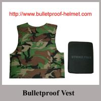 China High quality NIJ IIIA Bullet-proof Vest with camouflage desert white colors for sale