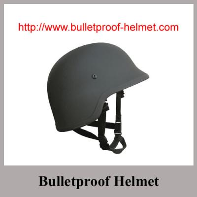 China Wholesale NIJ IIIA 44.MAG Black Bulletproof Helmet with Aramid for sale